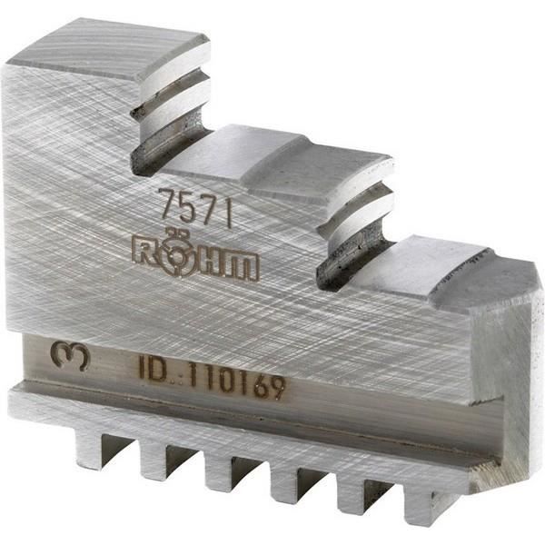 Mors de mandrin de tour, 3 mors, étagés vers l'intérieur, trempés ...