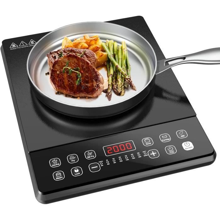 Plaque Induction Portable, Plaque De Cuisson Induction 1 Feu, Plaque ...