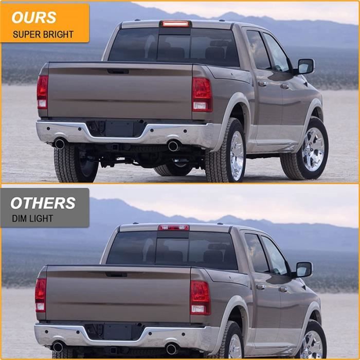 LED 3Rd TroisièMe Feu Stop Feu Stop Cargo Pour- Ram 2009-2018 Niveau ...