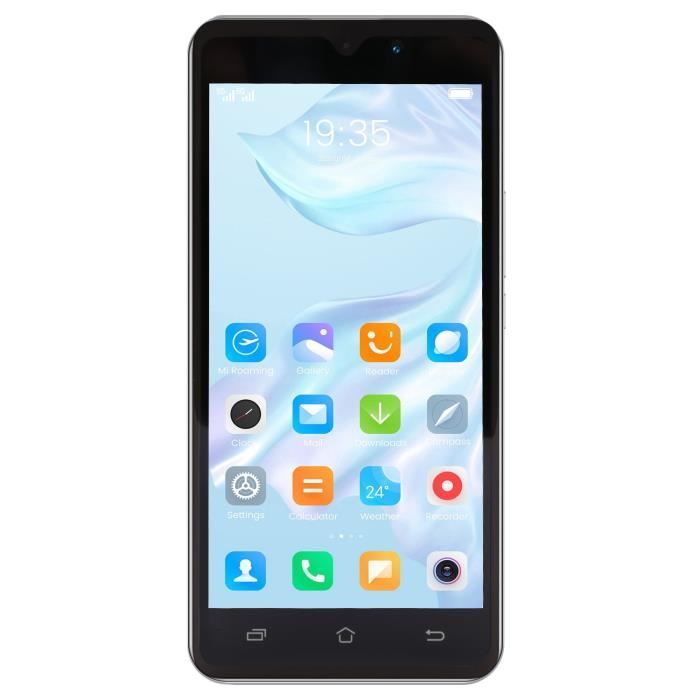 M10 Plus Smartphone 5.7-Inch 512MB RAM+4GB ROM Phone White EU Plug ...