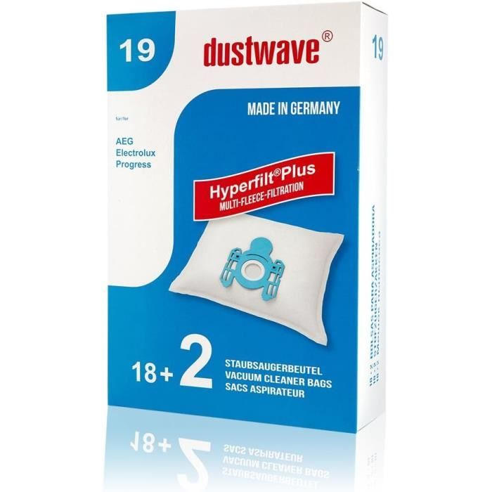 Lot De 20 Sacs D'Aspirateur Compatibles Avec Tornado - Complys To 224 ...