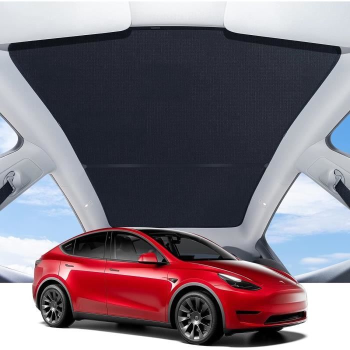 Tesla Model Y Lot De 2 Pare-Soleil En Verre Avec Isolation Thermique Uv ...