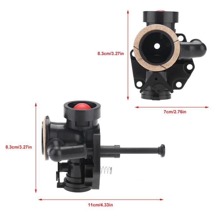 Remplacement Carburateur pour Briggs & Stratton Carb 499809,498809A ...