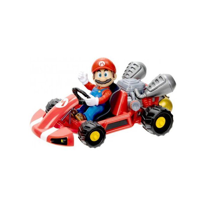 Coffret Super Mario : Mario + Kart 12 Cm - Figurine Articulé - Set ...