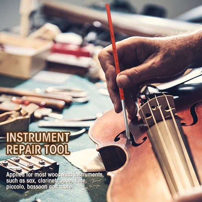 Crochet à Ressort pour Clarinette et Flûte, Acier Durable Outil de ...