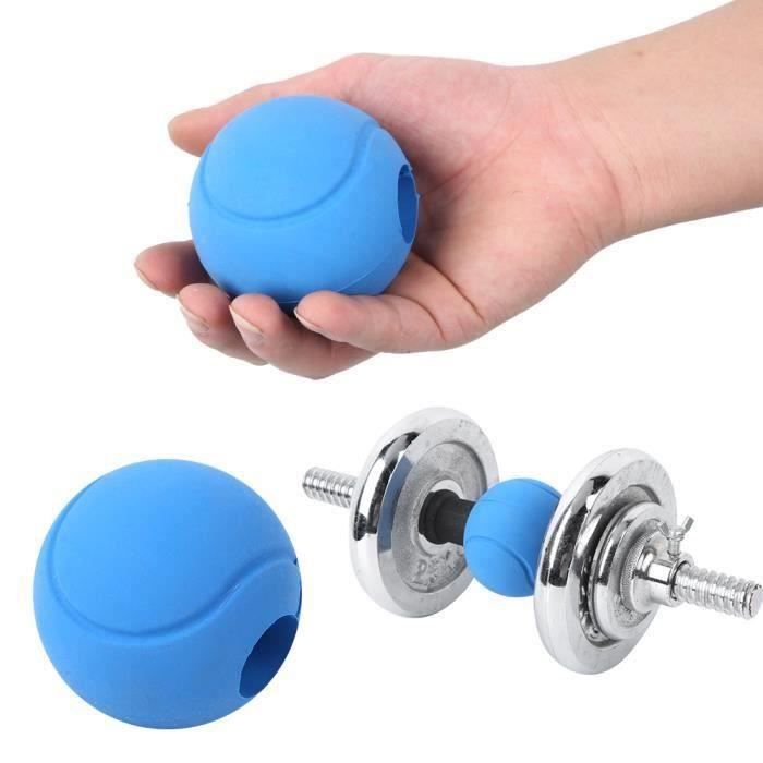 Changan-Barre ronde Poignées Barre Haltère Adaptateur BoulesSilicone ...