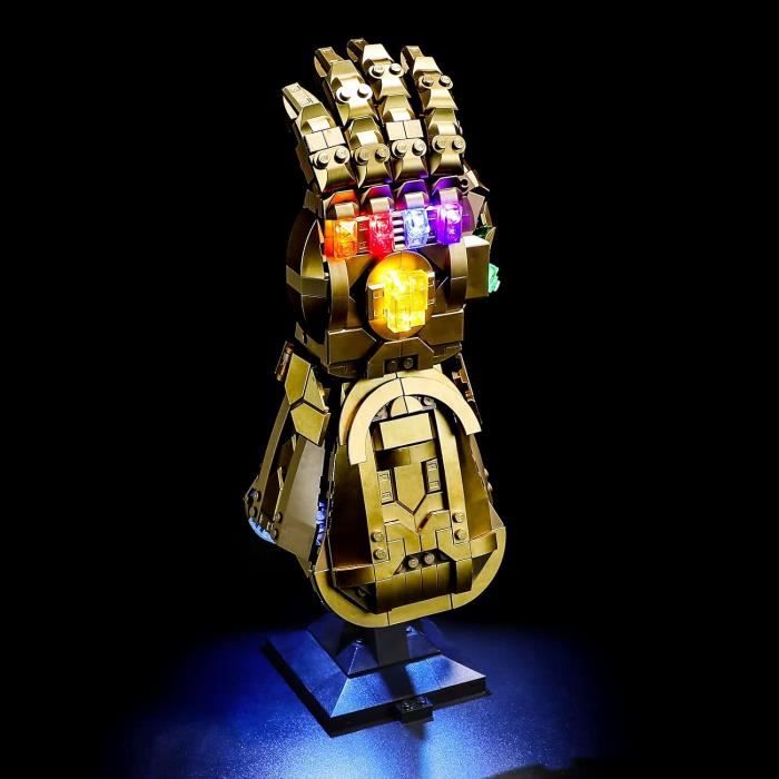 Kit D'Éclairage Led Pour Lego-76191 Infinity-Gauntlet Modèle De Blocs ...