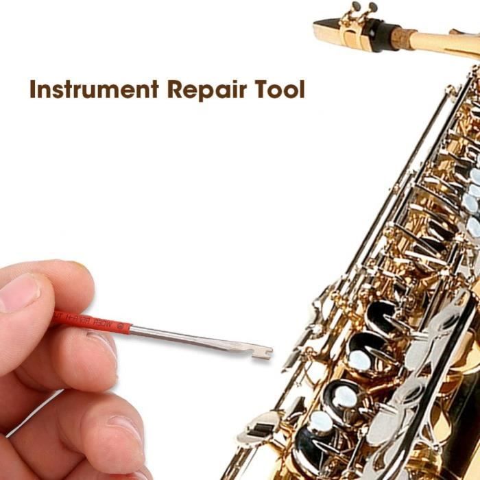 Crochet à Ressort pour Clarinette et Flûte, Acier Durable Outil de ...