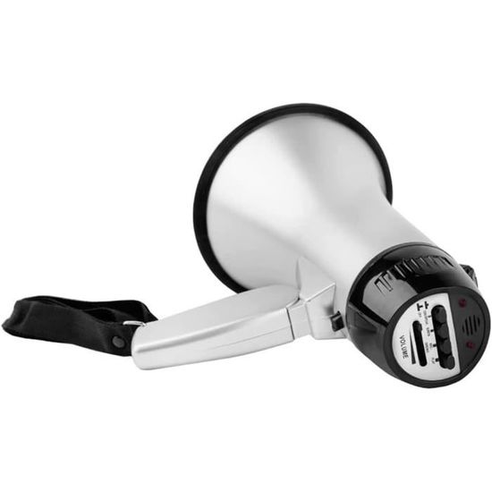 Mégaphones Mégaphone tenu dans la main portatif de haut-parleur de ...