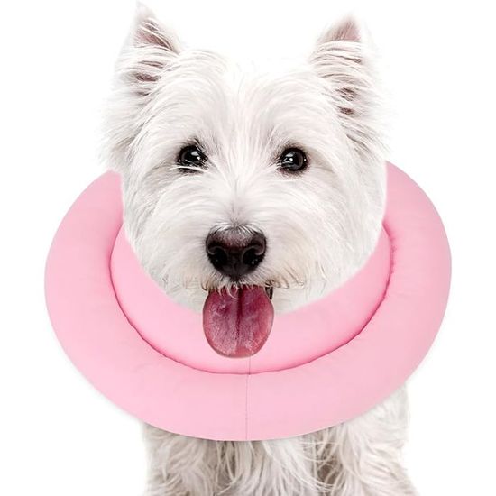 Collerette pour Chien et Chat - Collier Réglable Doux et Confortable ...