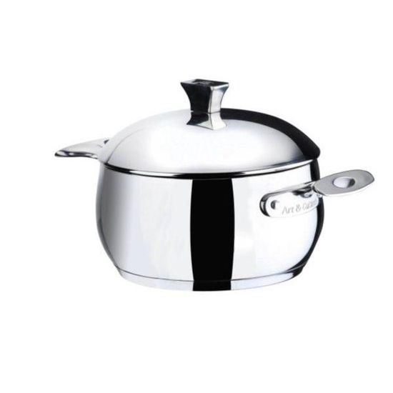 ART & CUISINE Chaudron Line avec couvercle - Cdiscount Maison