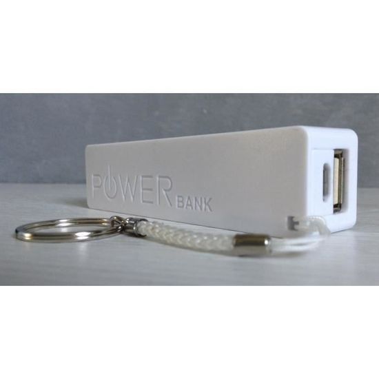 Power Bank 2600 mah Samsung Galaxy FAME (Blanche) - Cdiscount Téléphonie