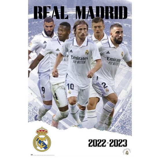 Real Madrid CF - Poster 2022/2 - Cdiscount Maison
