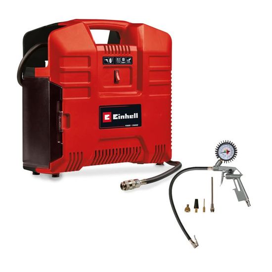 Compresseur mobile sans fil - EINHELL - TE-AC 36/8 Li OF Set - 8 bar - 180 L/min - Compact et ...