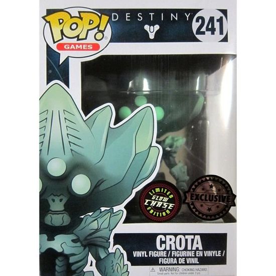 Funko Jeux Pop Crota Chase Destin + Pop Protector - Cdiscount Jeux - Jouets