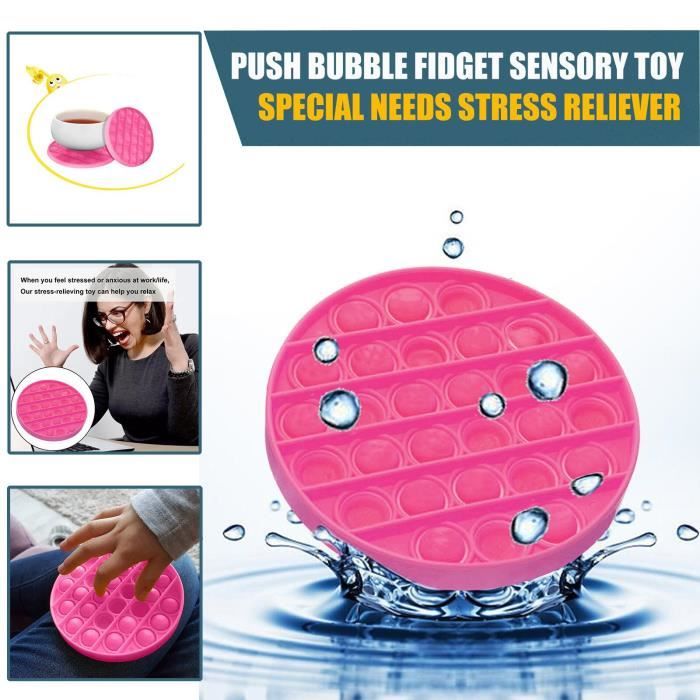 Drôle Popit Fidget Jouet Antistress jouets Pour enfants adultes pousser ...