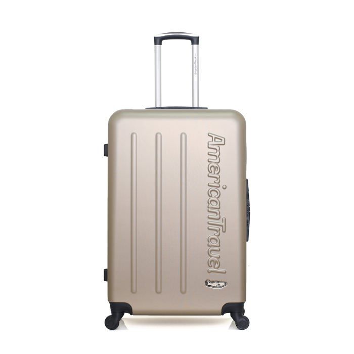 Valise Grand Format BRONX - beige - AMERICAN TRAVEL 75x47x29cm