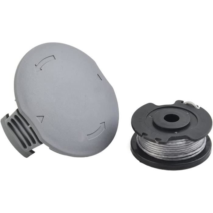 Lot De 3 Bobines De Fil Avec 3 Capuchons De Bobine De Rechange Pour Débroussailleuse Bosch ...
