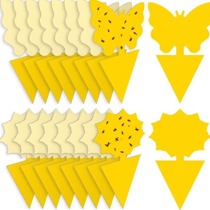 Pièges à Insectes, 60 Pieces Anti Moucherons Interieur Formulaire ...