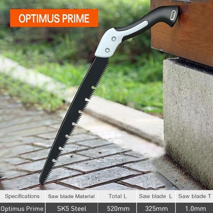 Sécateur,lame de scie pliante multifonctionnelle, outils de coupe pour le travail du bois ...