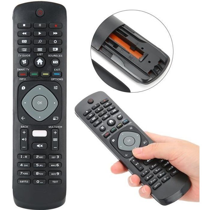 Télécommande TV - Philips - Télécommande de remplacement - 10 m de ...