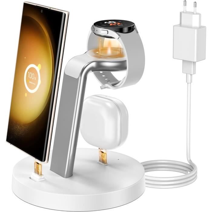 3 En 1 Chargeur Pour SamsungChargeur Induction Compatible Avec Samsung ...