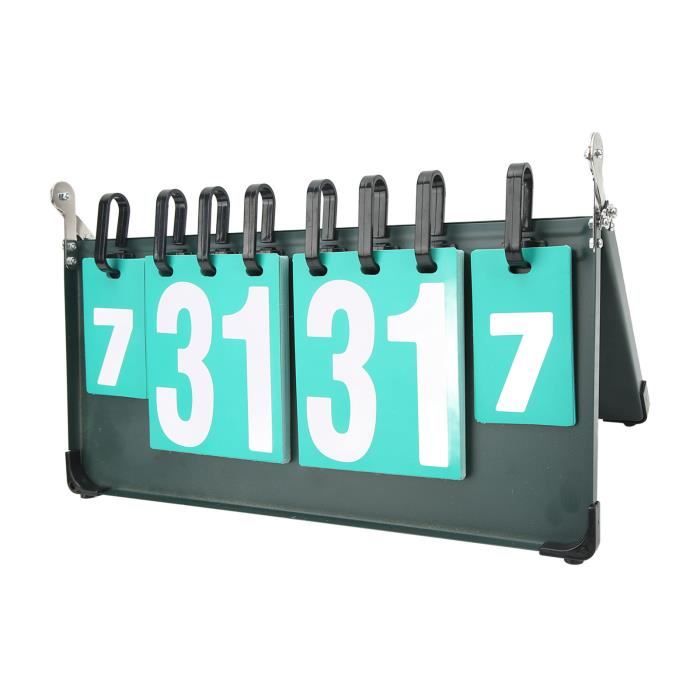 HUJ Tableaux Scores Sports Tableau d'affichage Bleu et Rouge Scoreboard ...