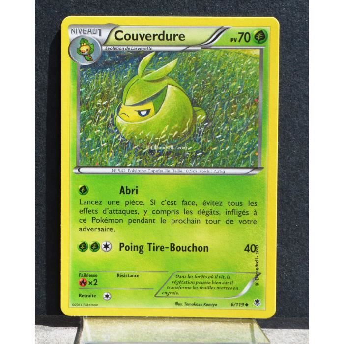 Carte Pokémon 6-119 Couverdure XY04 Vigueur spectrale NEUF FR ...