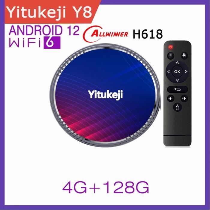 Boîte TV Smart - RNCYN - Yitukeji Y8 - Android 12.0 - Wifi6 - 6K Résolution - Cdiscount TV Son Photo