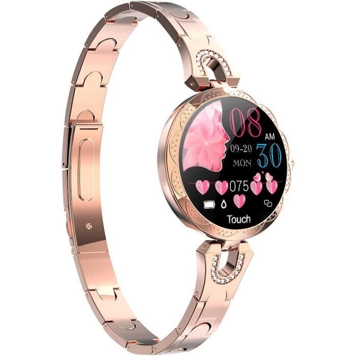 Montre Intelligente Pour Femme, Compatible Avec Ios Android Iphone ...