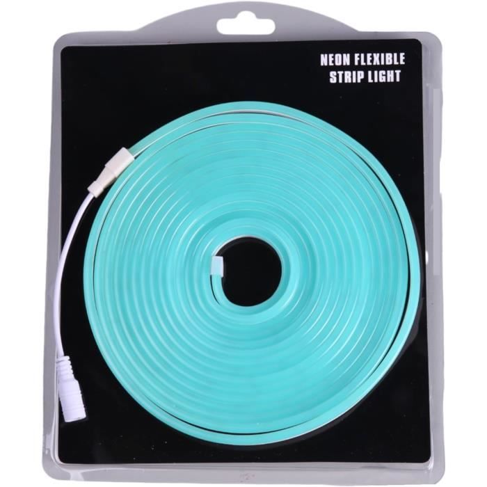 Bande Lumineuse Led Néon Flexible 12V, 5M 6X12Mm 120 Leds-Mètres ...