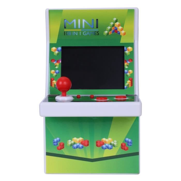 Mini Portable Arcade Machine De Manette Classique Style Rétro 108 Jeu ...