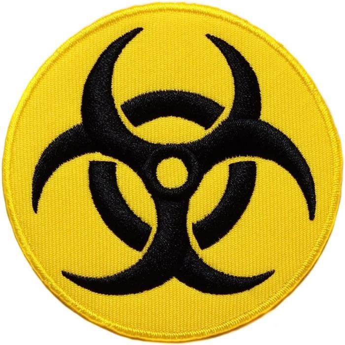 Ecusson us army zombie brodé thermocollant patch nucleaire radioactif ...