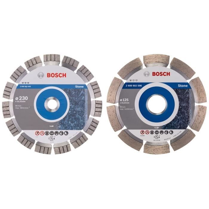 Bosch Professional Disque À Tronçonner Diamanté Best For Stone (230X22 ...