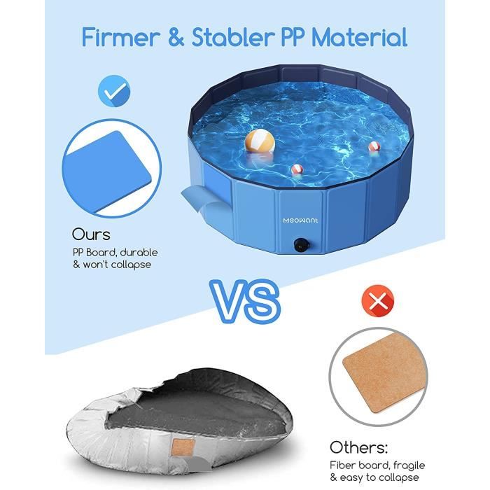 Piscine pour Chien (S), Piscine Enfant Pliable Grand Conseil du PP ...