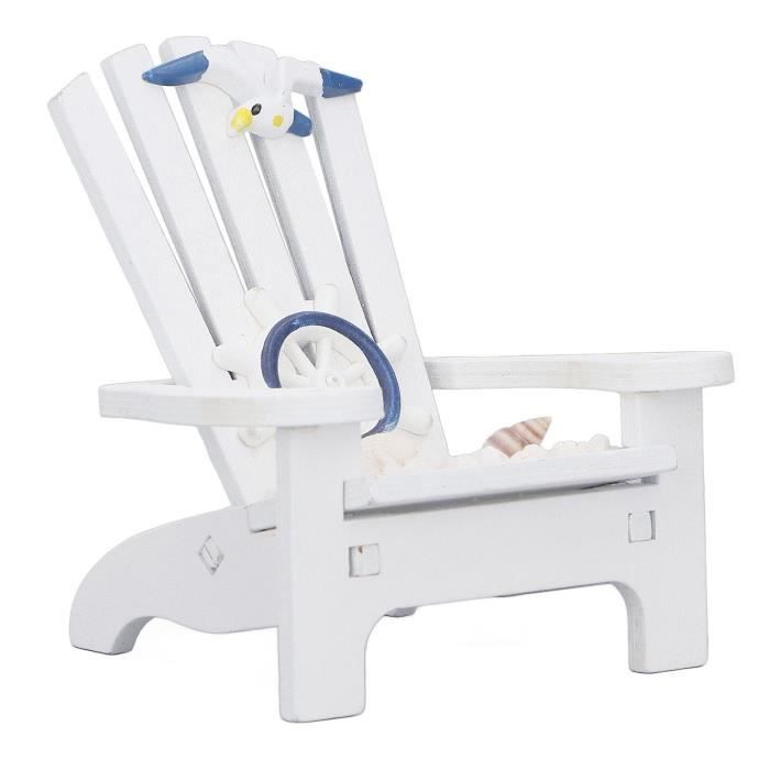 Fdit modèle de mini chaise de plage Mini chaise de plage ornement pin ...