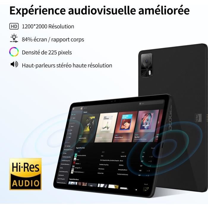 Tablette Android 13 T20S,10.4" 2K,15Gb+128Gb-Tf 1Tb,7500Mah Tablette ...