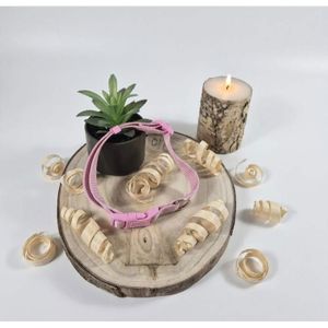 Collier pour chien en corde rose - Cdiscount