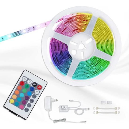 2267-150P Kit ruban LED RGB autocollant - avec télécommande ...