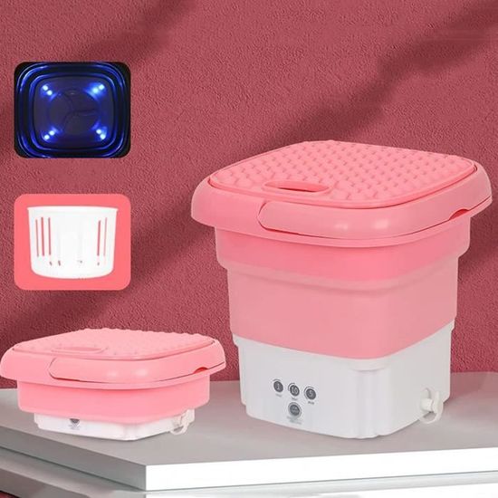 Mini-machine À Laver Pliable Entièrement Automatique Nettoyage Par ...