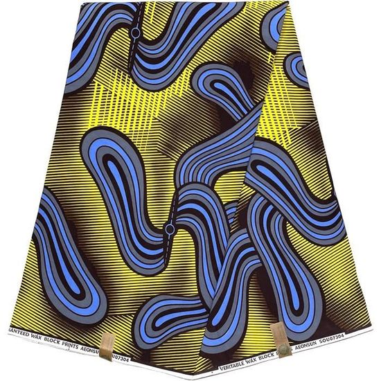 Wax Pagne Tissu Africain HITARGET 6 Yards COTON - Cdiscount Beaux-Arts ...