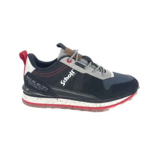 SCHOTT - Baskets - noire - Noir - 44 - Chaussures Noir - Cdiscount ...