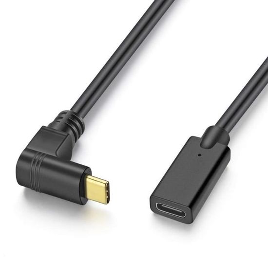 Câble D'Extension Usb-C De 20 Cm - Type C Mâle Vers Usb 3.1 Femelle ...