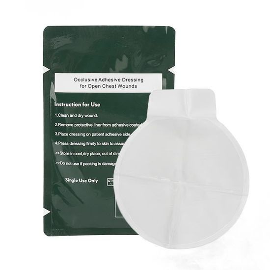 Vvikizy Joint thoracique d'aération Patch adhésif occlusif hydrogel ... Vvikizy Joint thoracique d'aération Patch adhésif occlusif hydrogel ...