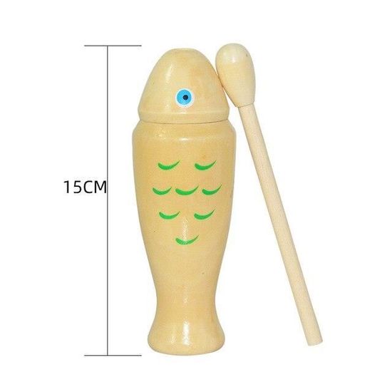 Instrument de musique jouet,D--Hochets en bois Montessori, marteau de ...