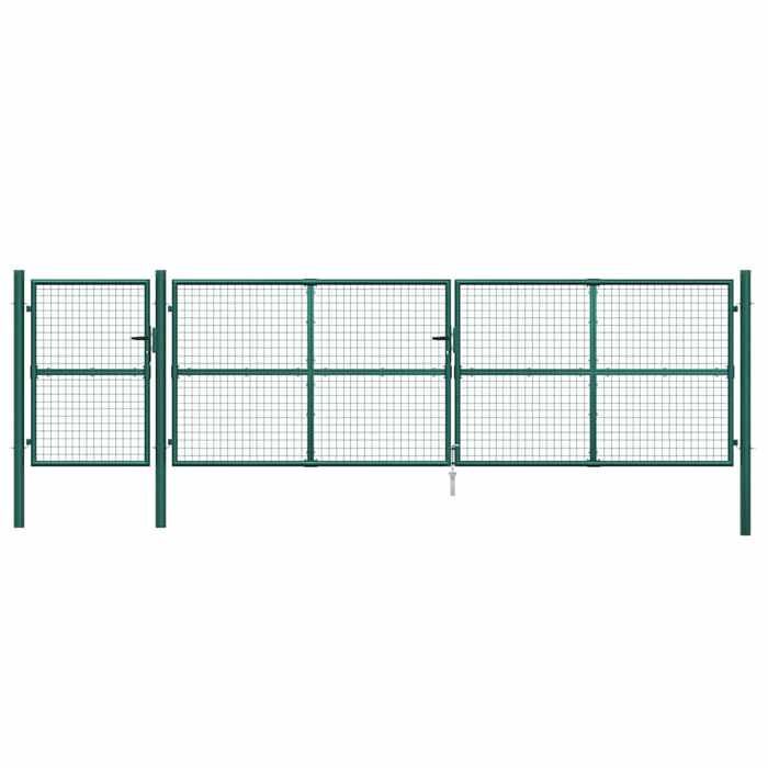 "Rebais 2026" Portail de jardin robust 1PC - ZENCORE - PORTILLON D ...