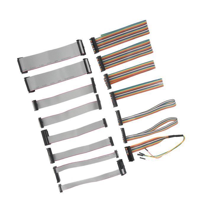 Akozon ECU Chip Tuning Tool Cable, ECU Programmer Full Cable Set 8pcs ...