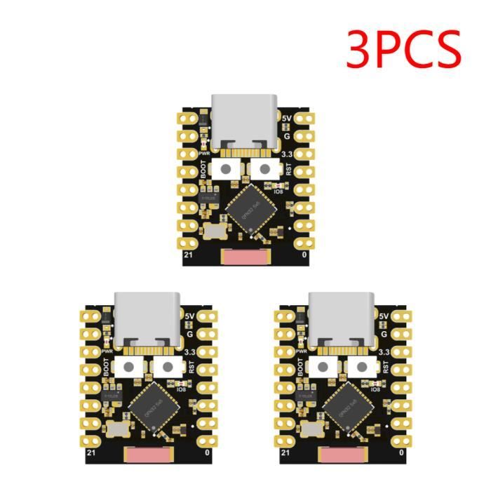Black 3pcs - Carte de projet électronique ESP32-C3 WiFi Bluetooth Tech ...