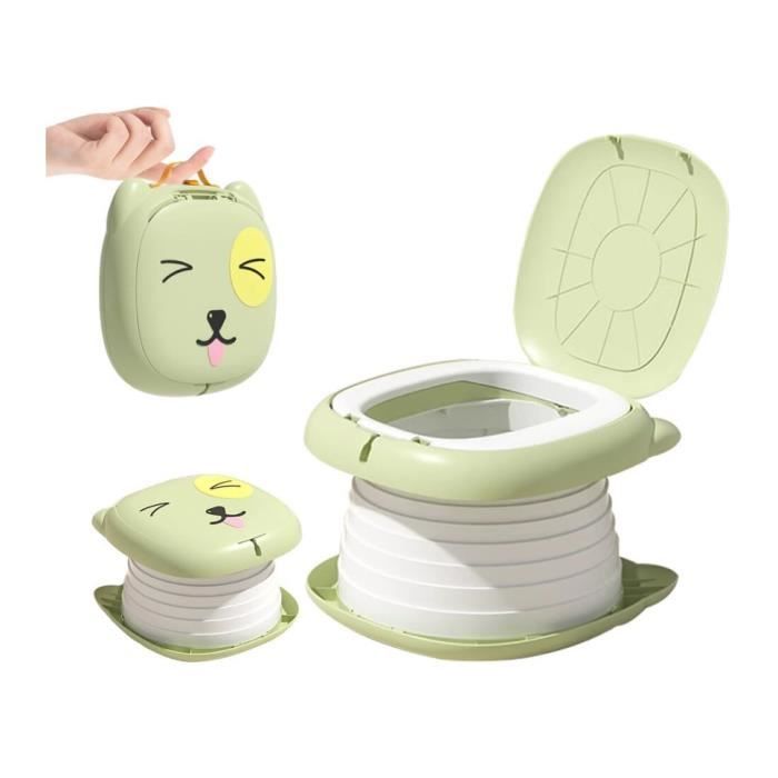 Pot Pliable Enfant Voyage, Pot Bebe Toilette Voyage, Pot de Voyage ...