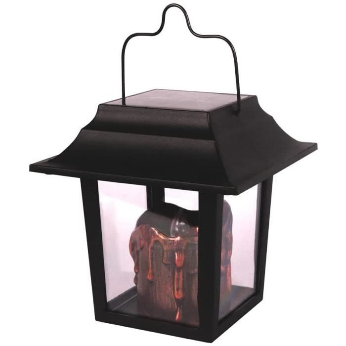 LAMPION D'EXTERIEUR Lanterne solaire jardin ext-eacute,rieur 2 pcs LED lumi-egrave,res solaires ...